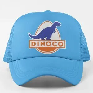 dinoco trucker hat